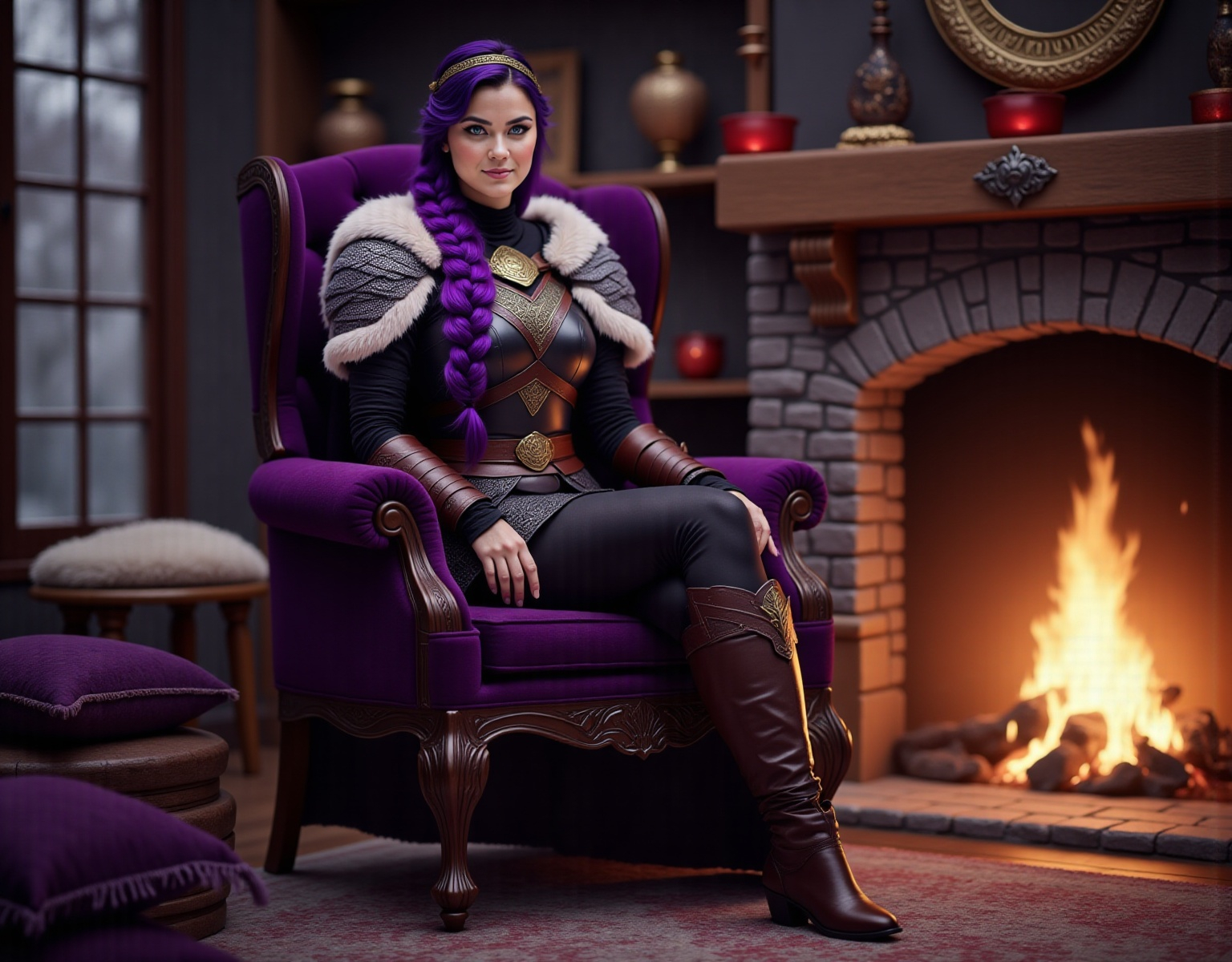 @pPnVxWGy97w3Vtk0Z9dB Cozy scene at a home viking ho...