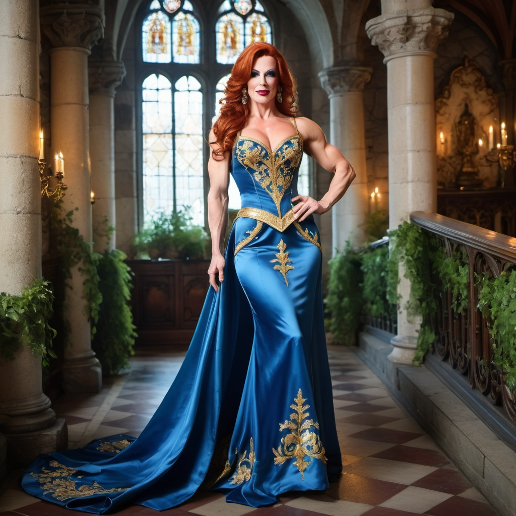 A gorgeous muscular 35-year-old Swedish drag queen b...