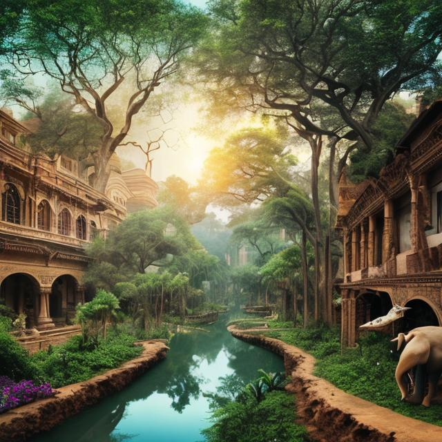 earth reviving after human extinction, a new beginni...