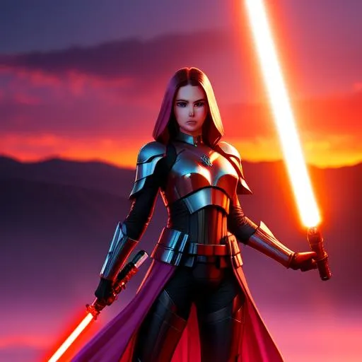 Portrait of beautiful pale gothic maiden, wielding a... | OpenArt