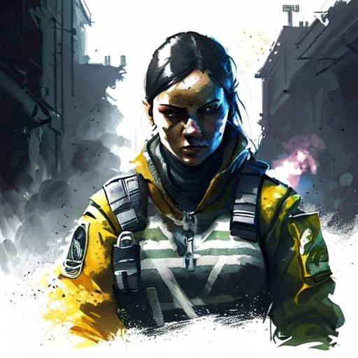 Tom Clancy's Rainbow Six Siege game artwork poster a...