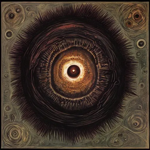 Azathoth, center of the universe, black hole, cosmos... | OpenArt