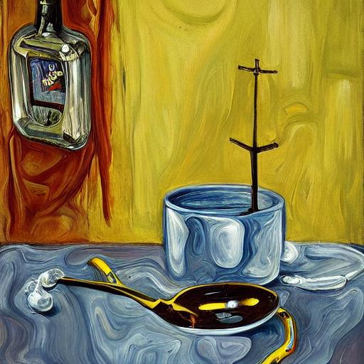 Rust colours, Heroin addict, spoon saint sebastian,...