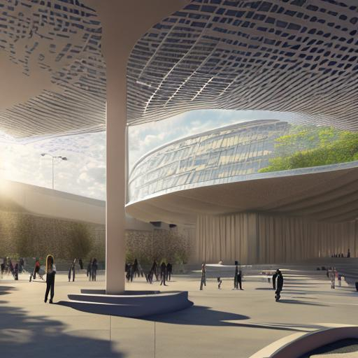 modern design of university, inspired by Oxford univ...