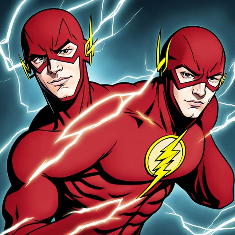 draw the flash