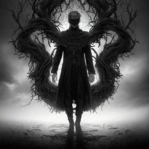 Adriel with his 4,000 wings and a body formed by as...