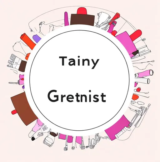 generate an circle image with tools sticking out of it