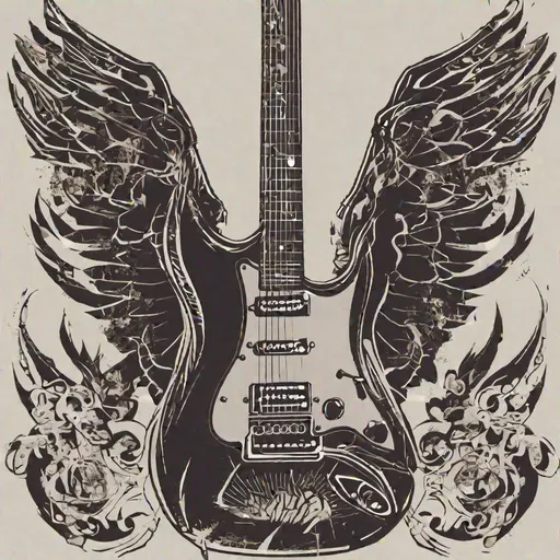 guitar rock wing