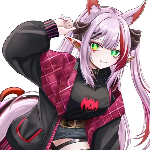 Haley (multi-color hair) (multi color eyes) (she ha... | OpenArt