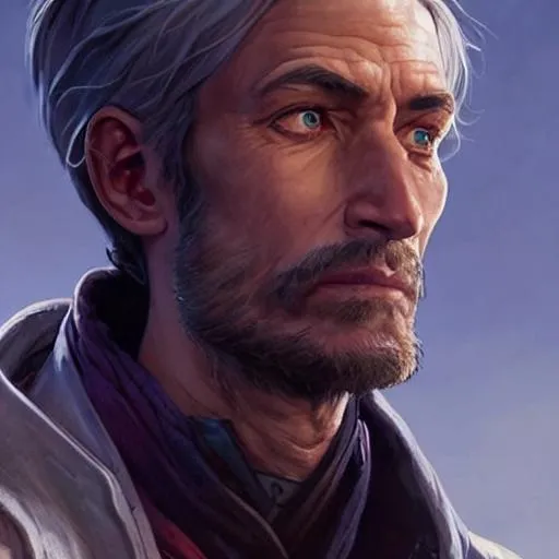 realistic portrait of a dnd male of 20 years old, D&... | OpenArt