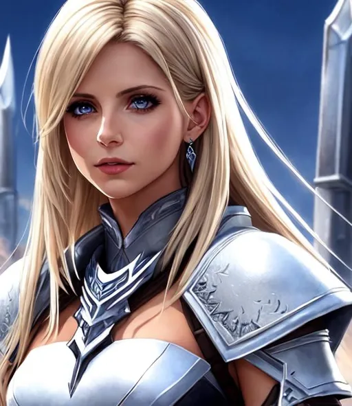 Modern movie poster, a final fantasy watercolor full... | OpenArt