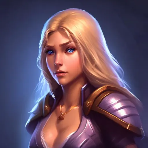 Photorealistic Young Jaina Proudmoore Openart