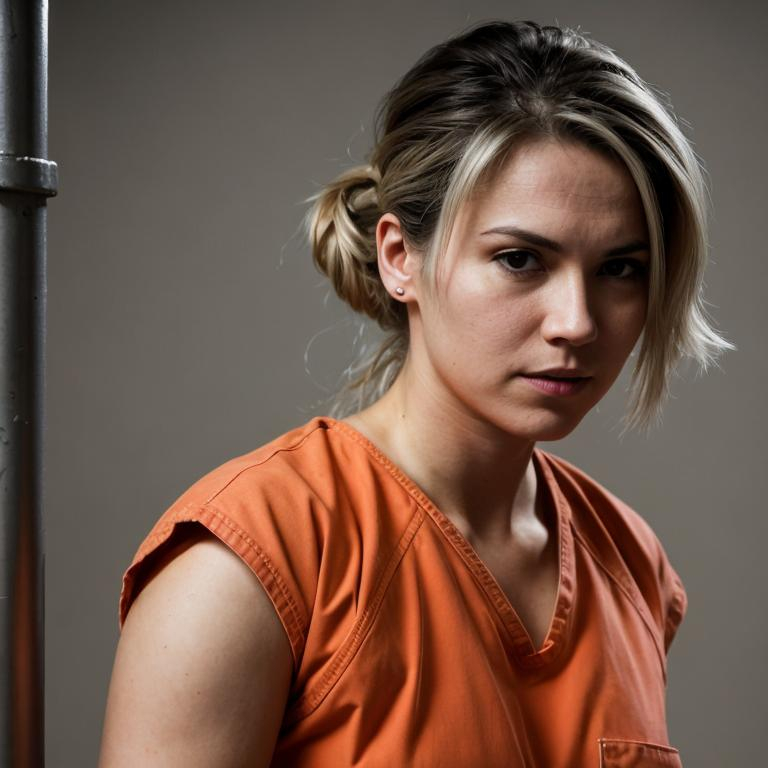 Nina Williams as female inmate