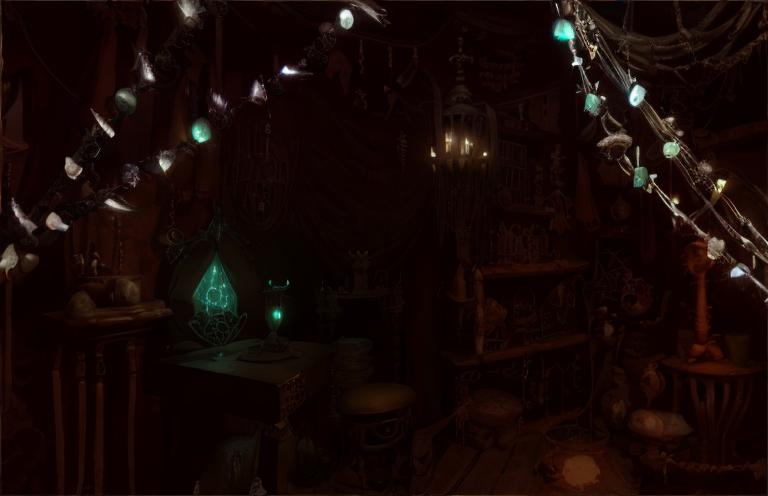 highly detailed, inside witch house occult, rocks an... | OpenArt