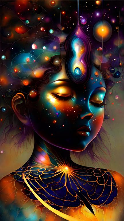 cosmic Beauty. Art by artgerm, edre penovac, Daniel...