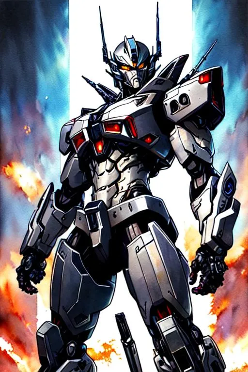 Transformers animated art (((Yoji Shinkawa))), stick... | OpenArt