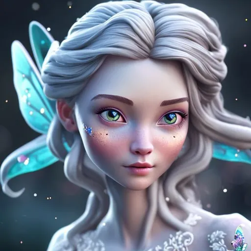 Lady, detailed face features, fairy skinglowy skin,... | OpenArt