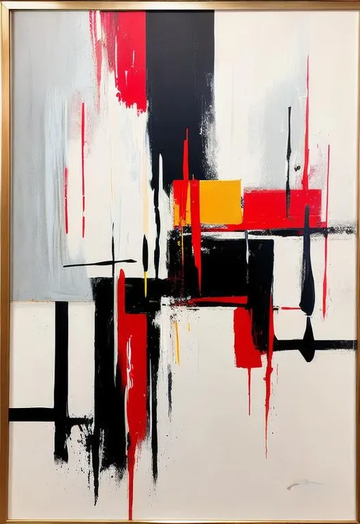 abstract signed "Jack"