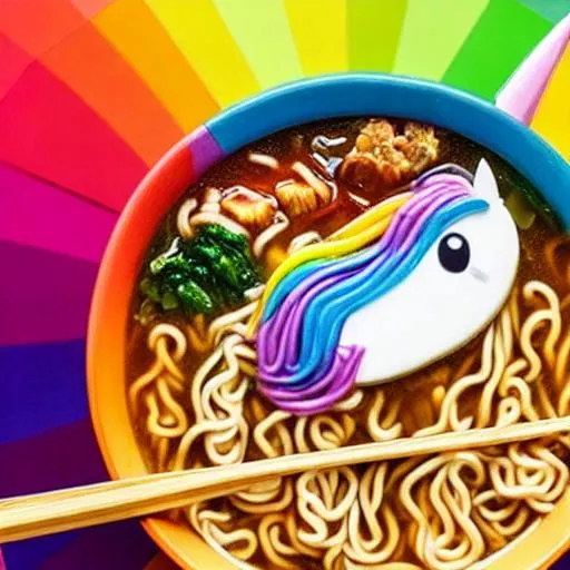 An xbox controller and ramen in one single image on... | OpenArt