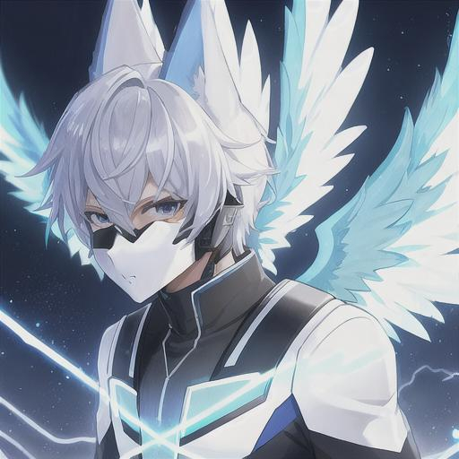 a male protogen fursona, well drawn, masterfully dra... | OpenArt