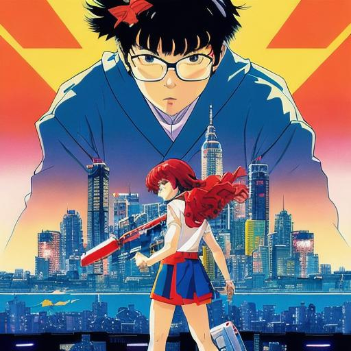 incredibly powerful Anime Girl, created by Hideaki A... | OpenArt