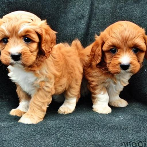 pretty cute cavapoo puppies | OpenArt