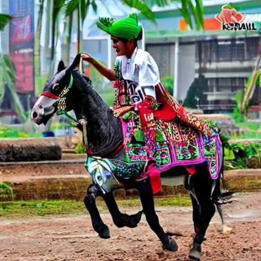 Kuda betina asia yang binal