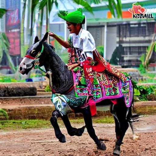 Kuda betina asia yang binal