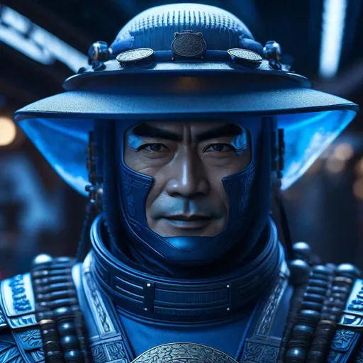 Portrait of {Ninja mr freeze} in {edo era Japan}, p... | OpenArt