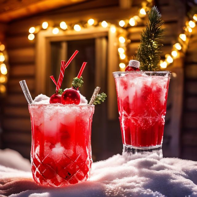 photo Mocktail advertisement christmas time inside...