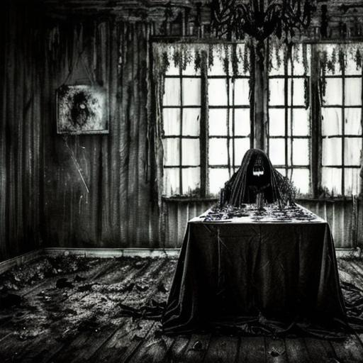 A nightmare a horror scene abstract dark realistic... | OpenArt