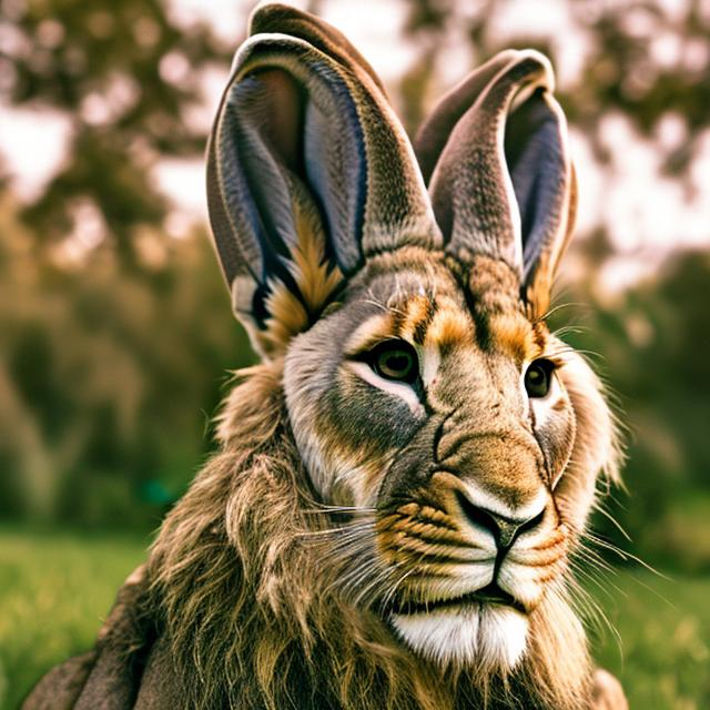 Lion :: rabbit ears