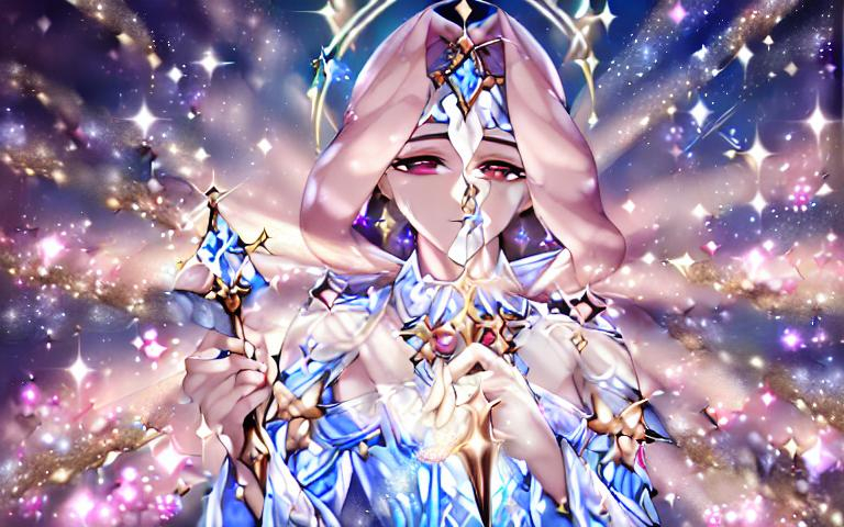 heavenly sparkling 4k ethereal god | OpenArt