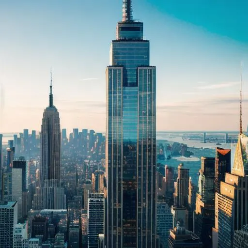 Vaporware Empire State Building | OpenArt