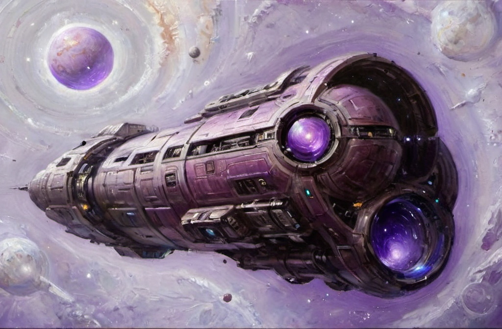 a sci-fi biological organic living spaceship flying...