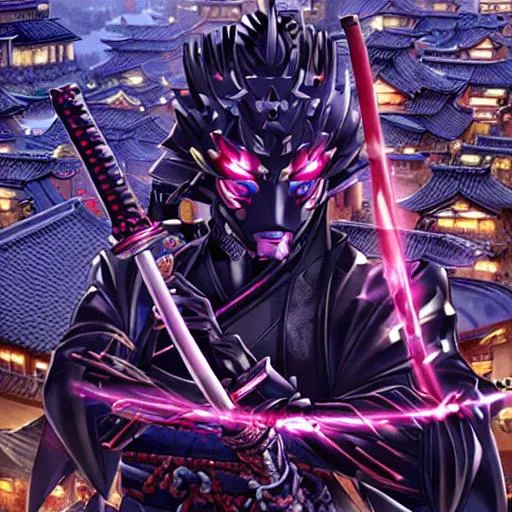 cyber samurai, 8k quality, true craftsmanship, mysti... | OpenArt