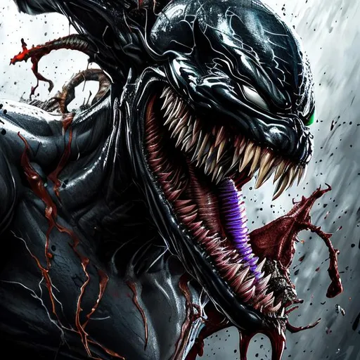 venom, hyper realistic, black, | OpenArt
