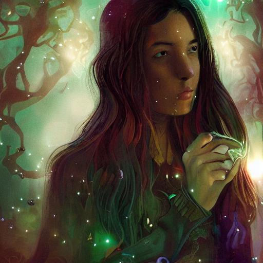 anomynous magic person | OpenArt