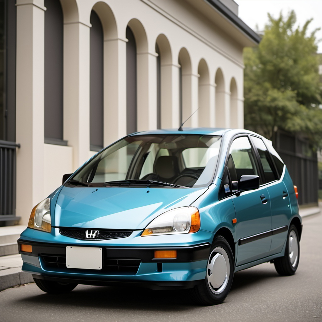 First Generation two door Honda Fit styled by Giugiaro