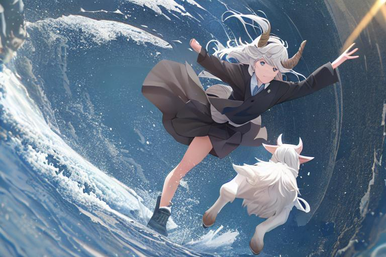 throwing a goat | OpenArt