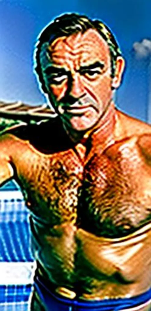 A photo-realistic portrait of Sean Connery as James... | OpenArt