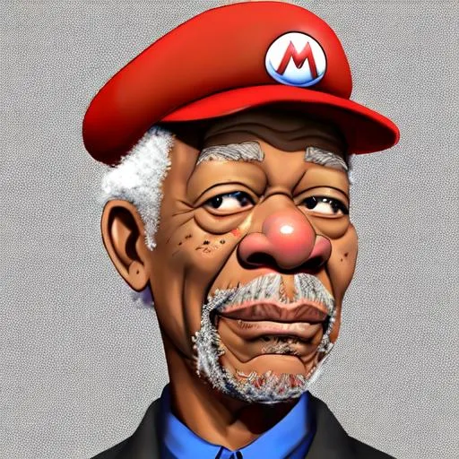 Morgan Freeman in MArio