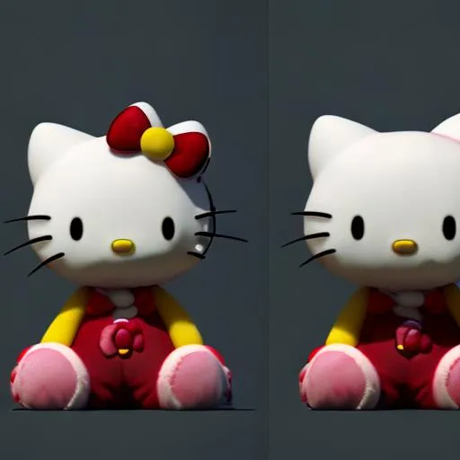 Cool , Hello Kitty , Medieval Banner | OpenArt