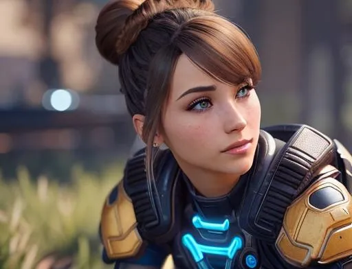 A beautiful realistic characters wattson from Apex L...