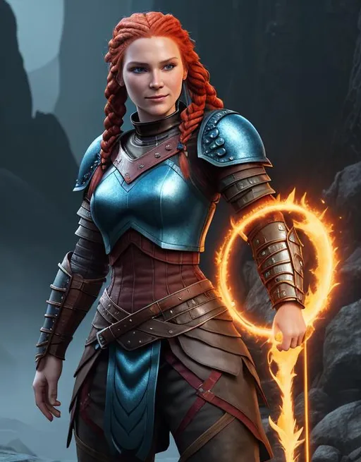 Photo-realistic full body digital art of a beautiful...