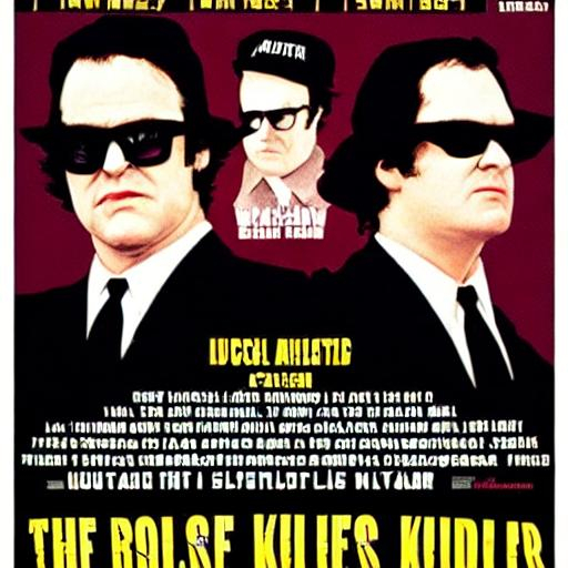 The Blues Brothers serial killers movie poster | OpenArt