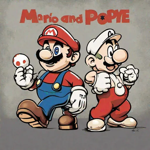 Super Mario und Popeye