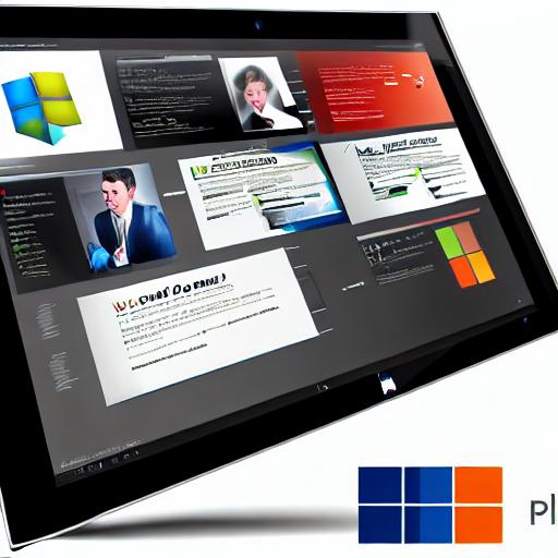 artisct slide showing power of Microsoft powerpoint