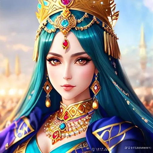 #3238 woman as Queen of Sheba , anime Character Desi... | OpenArt