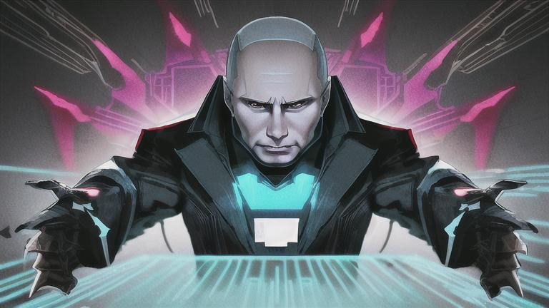 putin hacker super villain, cinematic, digital art, 64k | OpenArt
